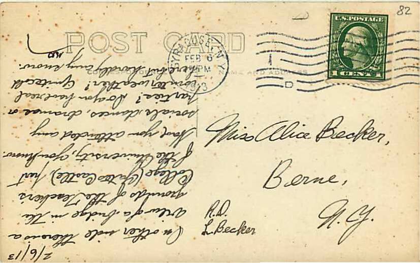 RP Postcard Rustic Bridge Yates Castle Grounds Teacher's College ...