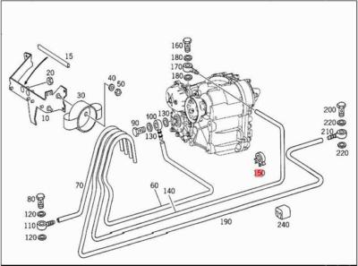 Genuine Mercedes Jaw Clamp 5pcs 414 903 A124 A208 0009955244 | eBay