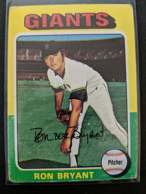 1975 Topps #265 RON BRYANT | eBay