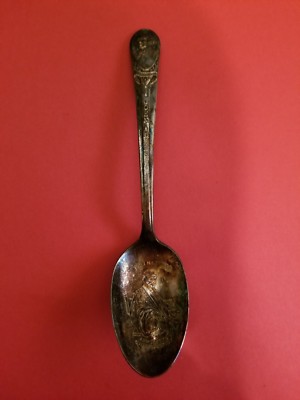 VINTAGE COLLECTOR SPOON - JOHN ADAMS - JOHN MARSHALL CHIEF JUSTICE - Wm ...