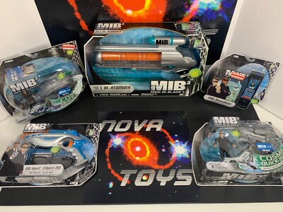 RARE MIB 3 Men in Black LOT OF role-play De-Atomizer Cricket Agent ...