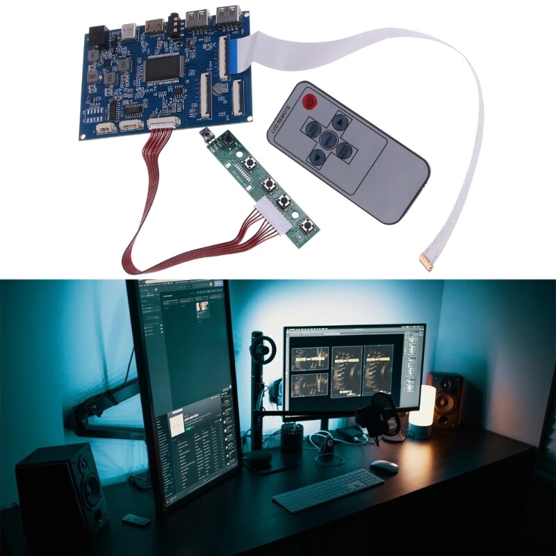 LVDS EDP LCD Display Driver Board Gaming Display Panel EDP 30PIN/ 40PIn ...