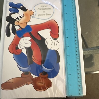 Happy Anniversary Disney Greeting Card From Goofy French Language ...