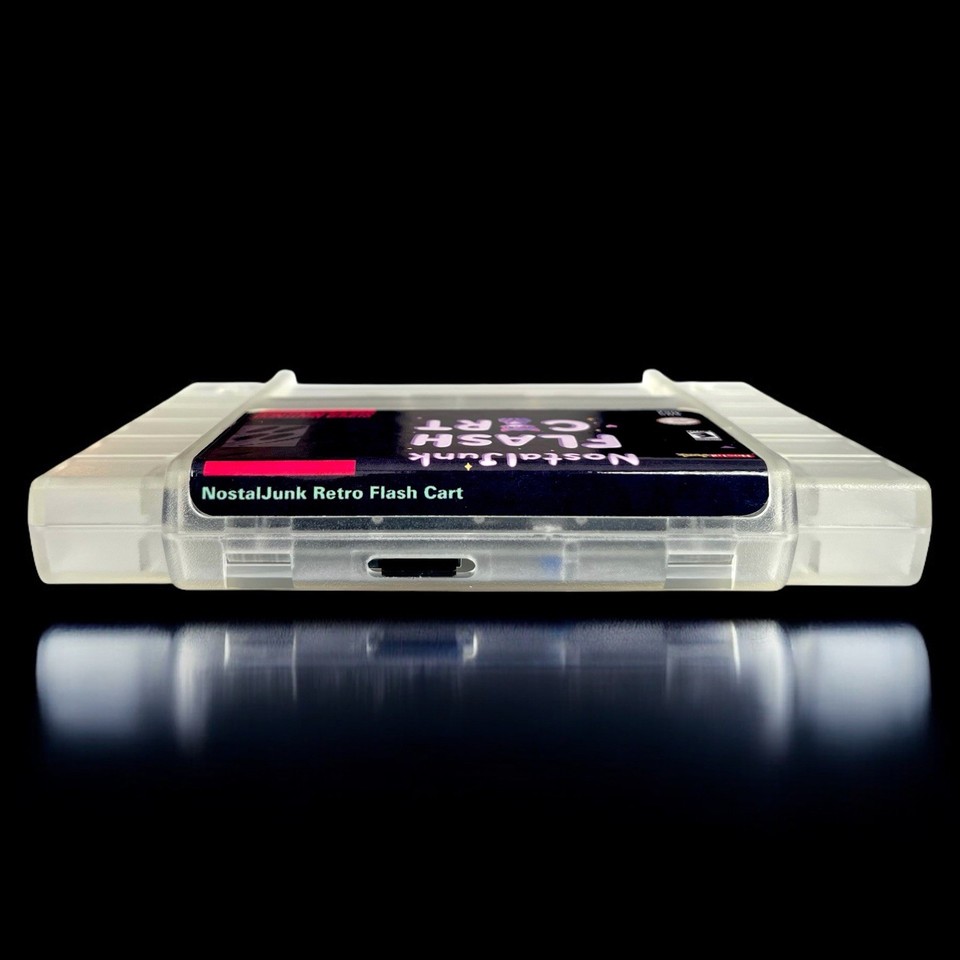 NostalJunk Super Nintendo Ever Drive Retro Flash Cart Region Free SNES ...