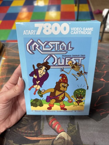 Crystal Quest (Atari 7800) Complete in Box CIB | eBay