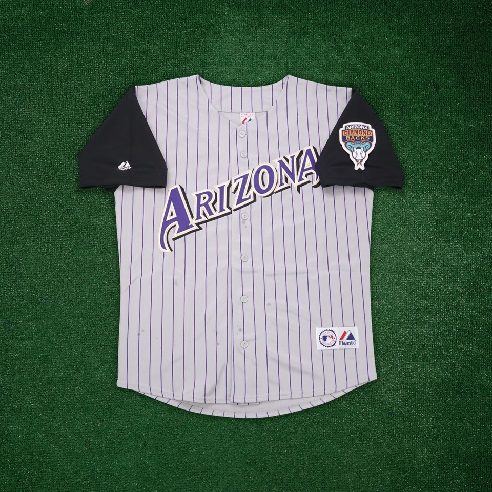 Corbin Carroll 2001 Arizona Diamondbacks Men's Grey Road Jersey w/ Team ...