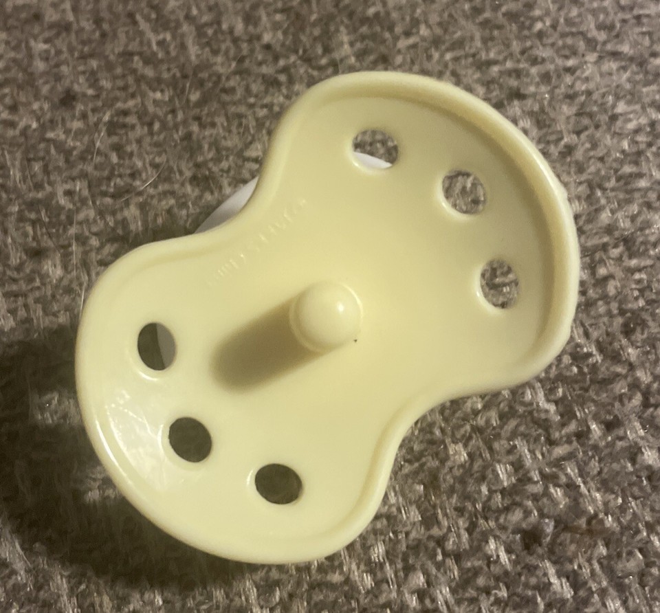 JAKKS Pacific Yellow And White Pacifier Replacement Toy Doll Baby Paci ...