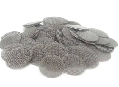 500 Stainless Steel Pipe Screens Filters 15mm mesh Gauzes For Bong Full ...