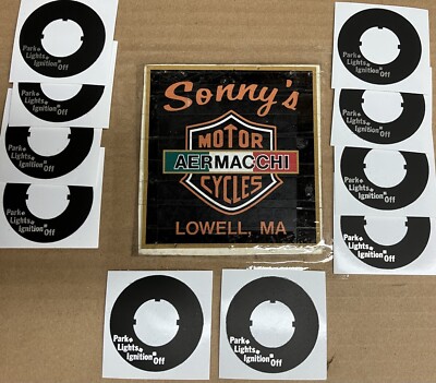 1974-1978 Aermacchi Harley Davidson SS/SX 175 250 ignition switch ...