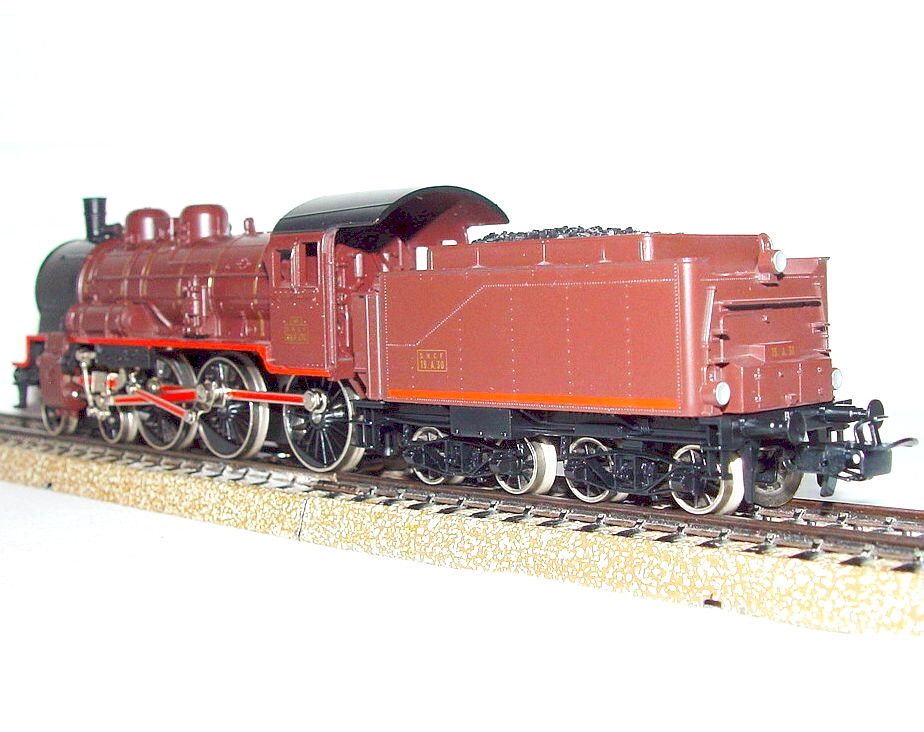 Marklin AC HO French SNCF 230 F ORIENT EXPRESS STEAM LOCOMOTIVE Train ...