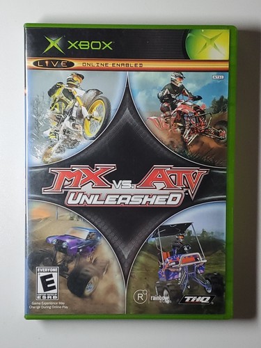 MX vs. ATV Unleashed - Original Xbox Black Lable - Tested 752919520369 ...