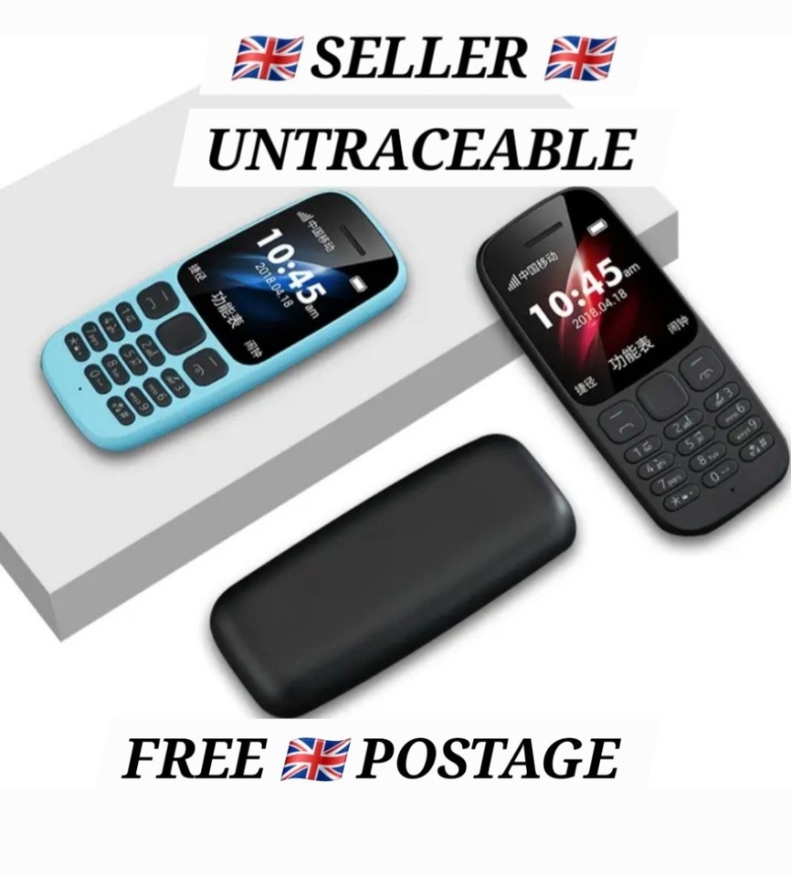 CHEAP SIMPLE BASIC Mobile Cell Phone Unlocked Dual SIM For Seniors ...