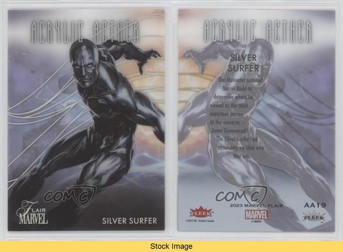2023 Flair Marvel Acrylic Aether Silver Surfer #AA19 READ 1b8 | eBay