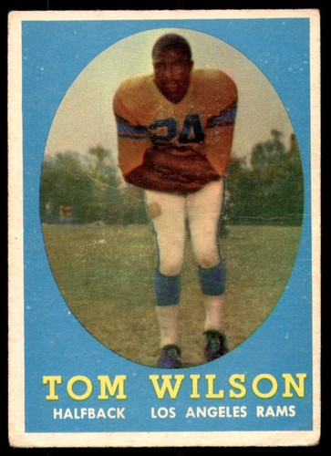 1958 Topps #67 Tom Wilson Very Good LA Rams ID:217656 | eBay
