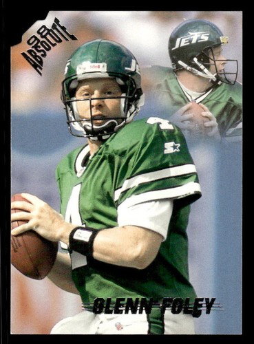 Glenn Foley 1998 Playoff Absolute Retail #101 New York Jets | eBay