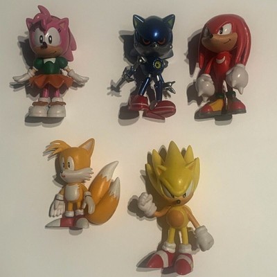 Sonic The Hedgehog Sega Jazwares Lot 5x Figures Toys Anime 2.5 inch | eBay