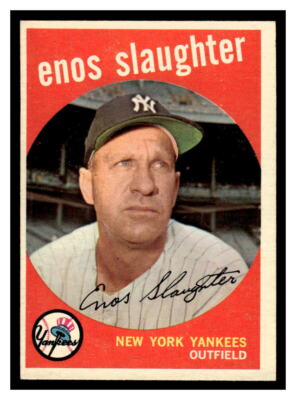 1959 Topps Baseball #155 Enos Slaughter 126E-01 | eBay