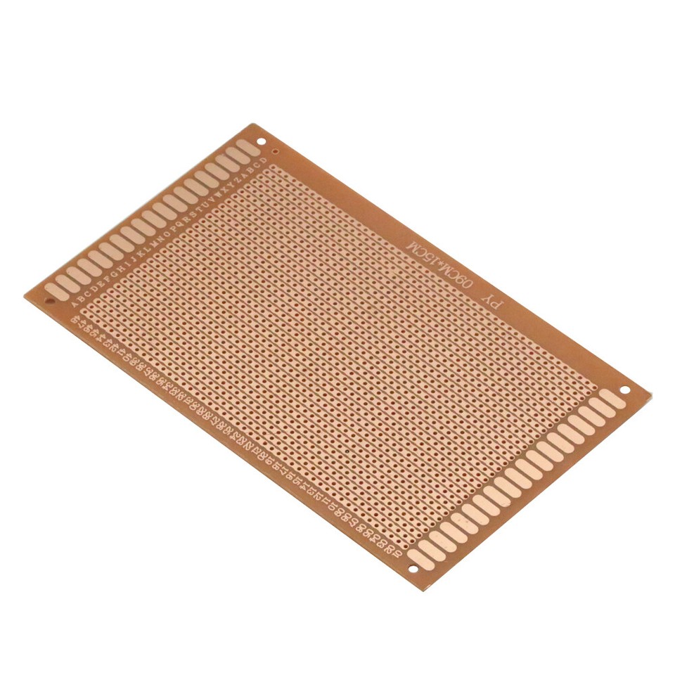 2Pcs 9 x 15 cm DIY Prototype Paper PCB fr4 Universal Board prototyping ...