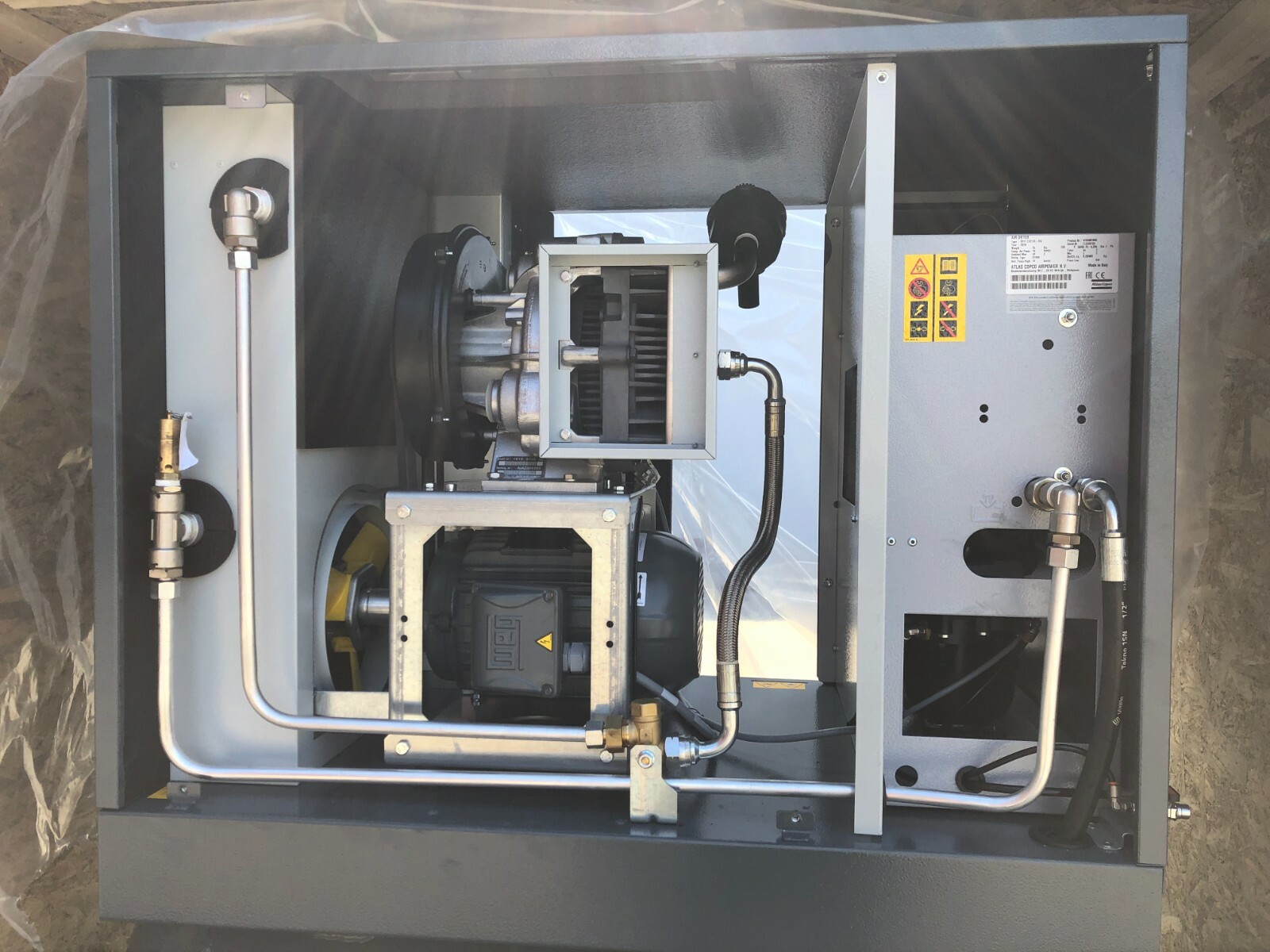 Atlas Copco SF4 Oil Less 5hp Air Compressor | eBay