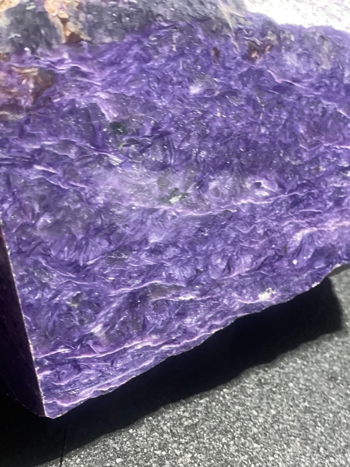 BIG Charoite BLOCK Nice Quality, Polished 3 sides Charoite Rare Mineral ...