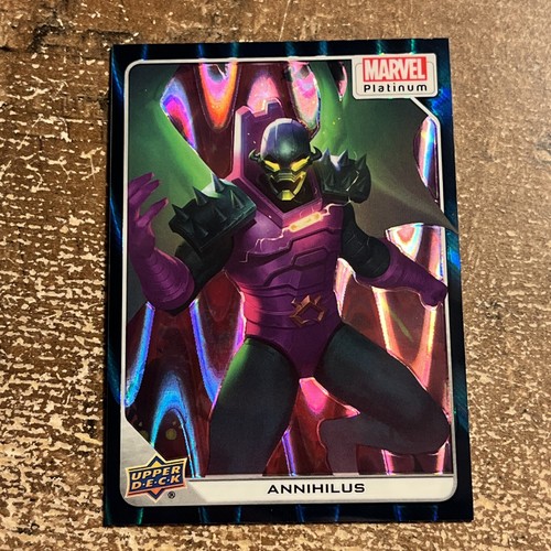 ANNIHILUS 2022 UPPER DECK MARVEL PLATINUM TEAL WAVE /799 | eBay