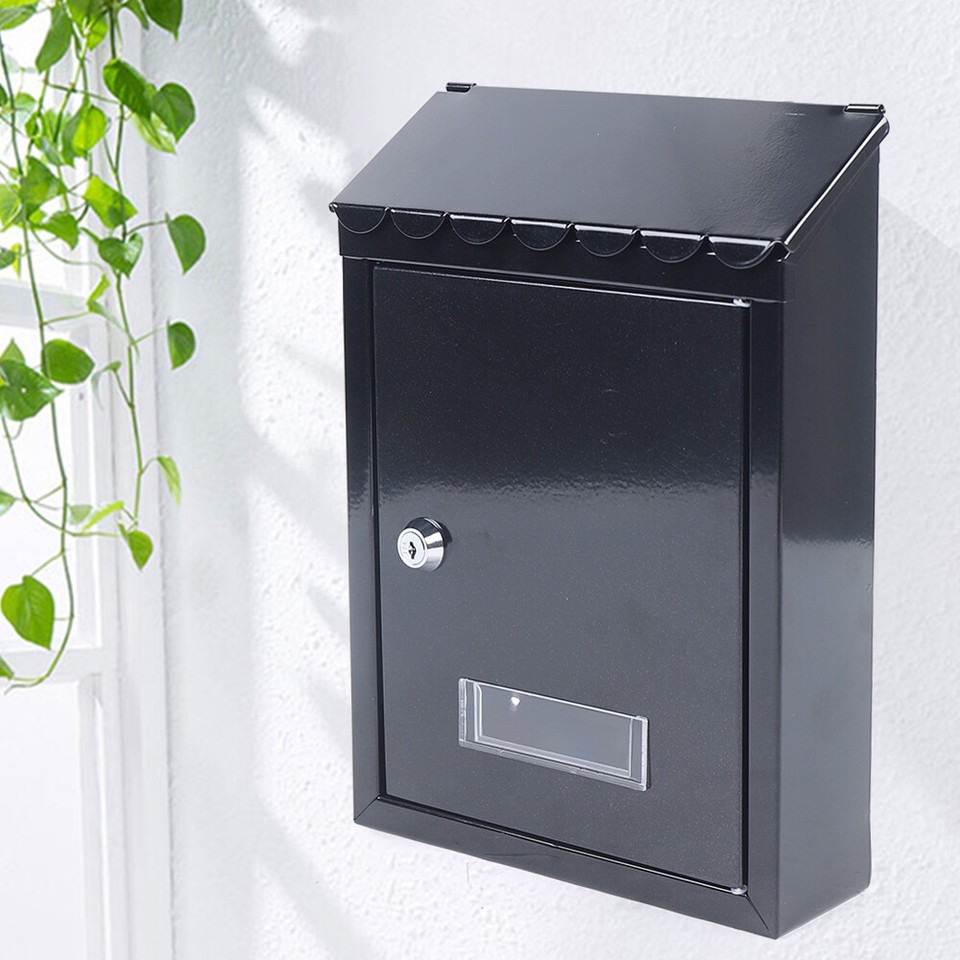 Modern Outdoor Waterproof Extra Large Drop Box Wall Mounted Mailbox ...