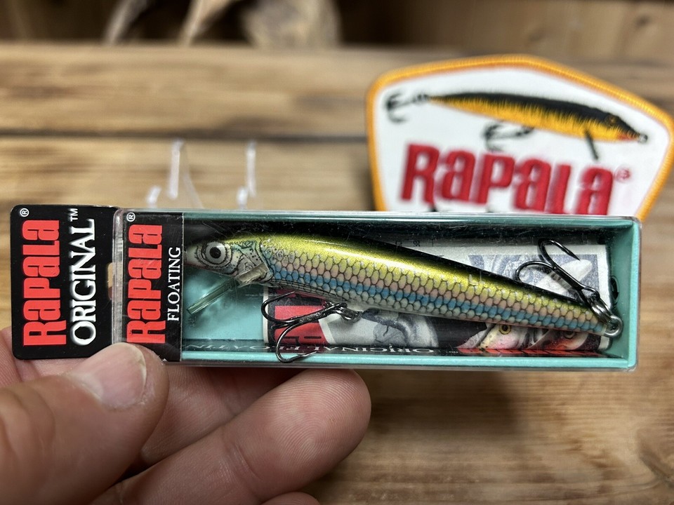 Vintage Rapala Floater F-9 FH Fathead Minnow Ireland NIB Bass Fishing ...