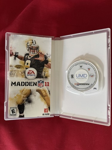 Madden NFL 11 (Sony PSP, 2010) Tested Game Works with Manual and Case ...