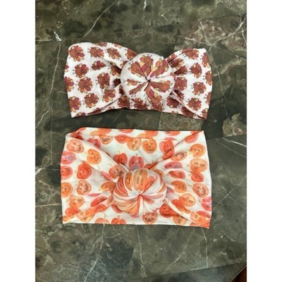 Baby Fall Halloween Pumpkin Turkey Headbands with Knot - Adorable! | eBay