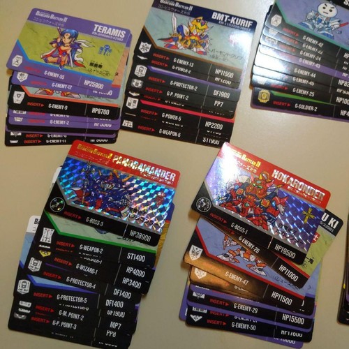 Barcode Battler II Conbini Wars Gaiden Trading Cards & Manuals Set ...