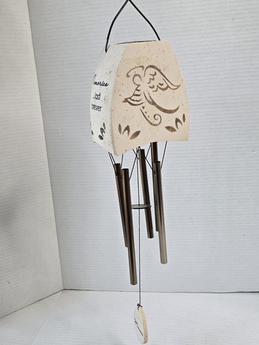 Vintage Carson Wind Chime Solar Light Up Memories Last Forever Memorial ...