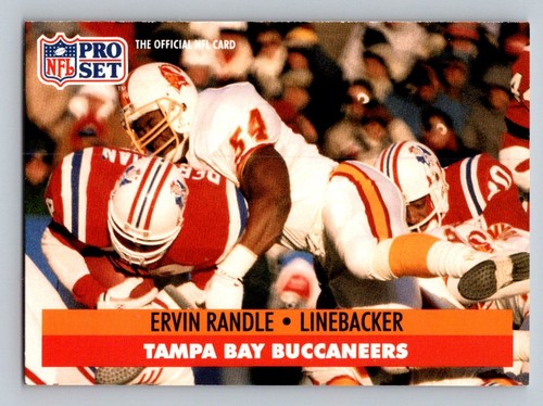 1991 Pro Set Ervin Randle #313 Tampa Bay Buccaneers | eBay