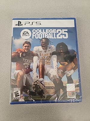 New College Football 25 - Sony PlayStation 5 PS5 Play Station Sealed ...
