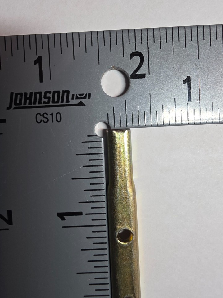 Tilt Window Spiral Balance Pivot Bar. with a beveled end / sold by the ...