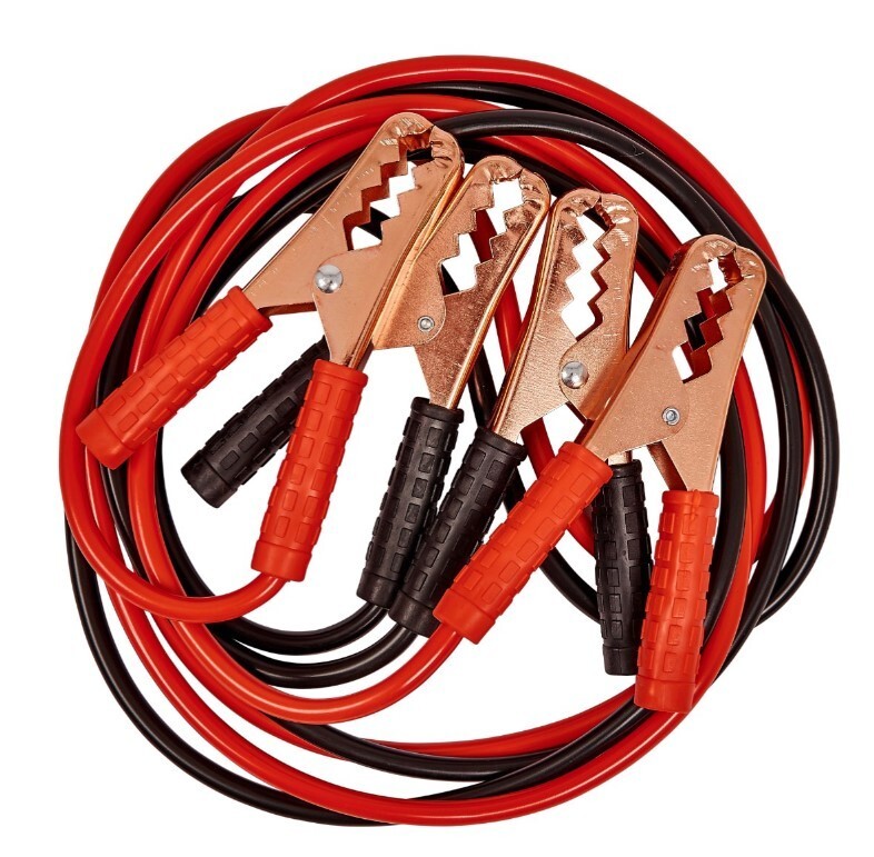 Heavy Duty Jump Leads 200AMP Car Van Battery Starter Booster Cables ...