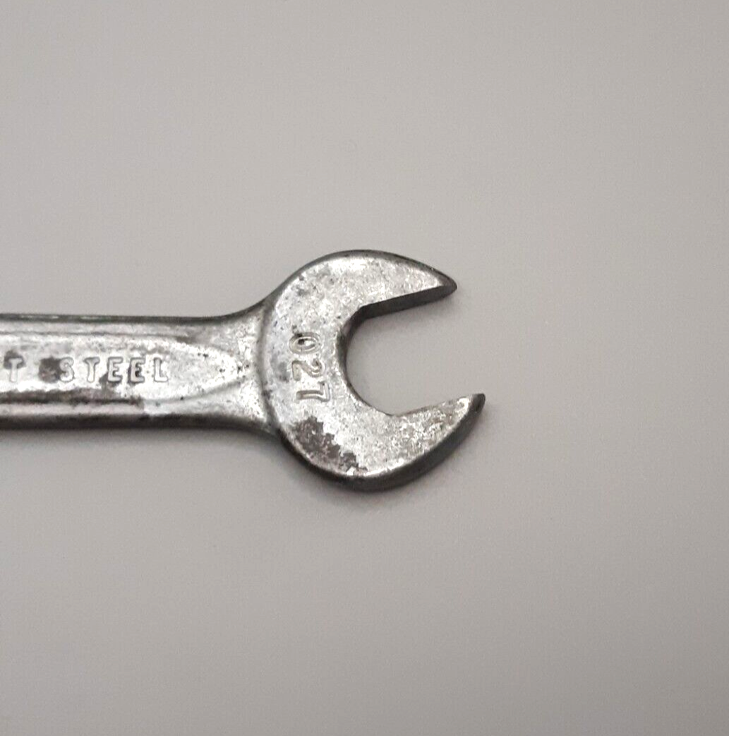 Vintage Indestro Select Steel 11/16" x 19/32" Open End Wrench 027 USA ...
