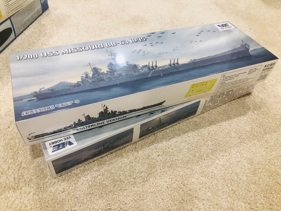1/700 USS MISSOURI BB-63 1945 * VEE HOBBY V57003 | eBay