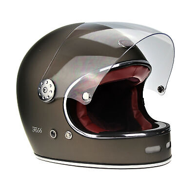 Viper F656 Vintage Retro Motorcycle Fiberglass Bike Helmet Classic ...