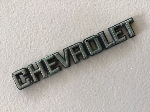 CHEVROLET Script Plastic Emblem | eBay