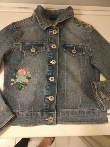 Girl Denim Jacket size 7/8 *Excellent Condition* | eBay