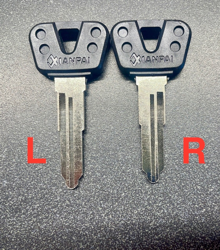 2 Yamaha Key Blanks Motorcycle ATV Yamaha XT DT TW FZR Virago Venture ...