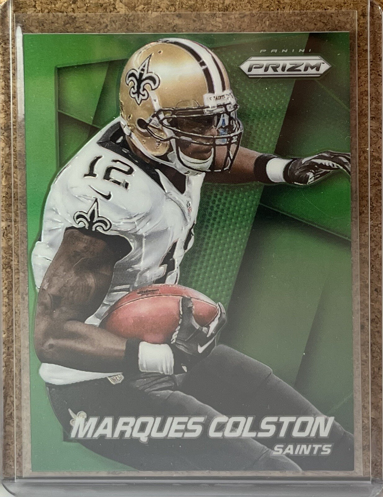 2014 Panini Prizm - Marques Colston #196 Green Prizm for sale online | eBay