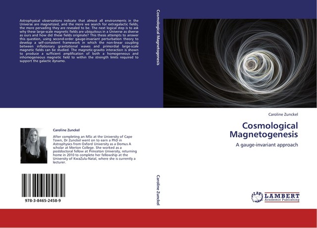 Cosmological Magnetogenesis von Caroline Zunckel (2011, Taschenbuch ...