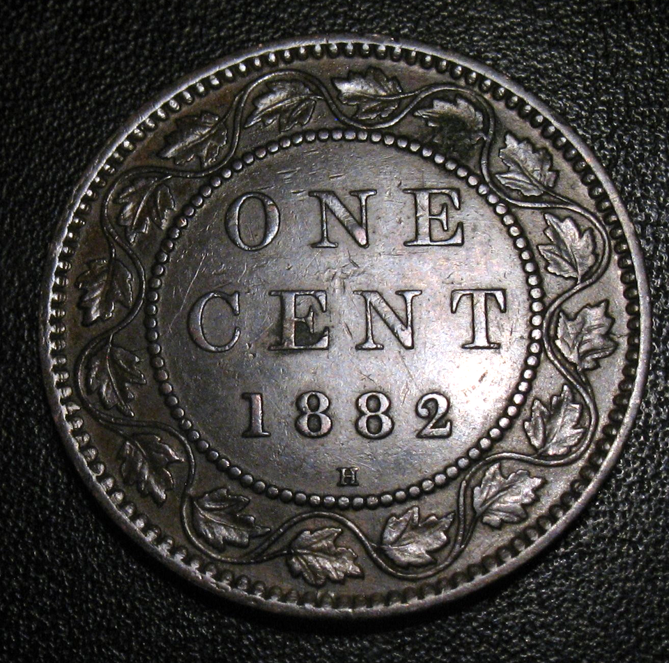 Old Canadian Coins 1882 H Large Cent Canada Highgrade Beauty | eBay