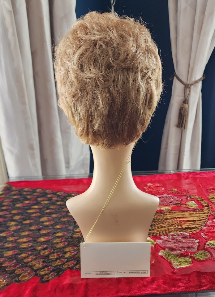 PETITE DIMPLE PIERRE WIGS STRAWBERRY BLONDE Pixie | eBay