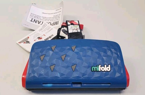 Mifold Comfort Grab-And-Go Compact Car Backless Booster Seat 40-100lbs ...