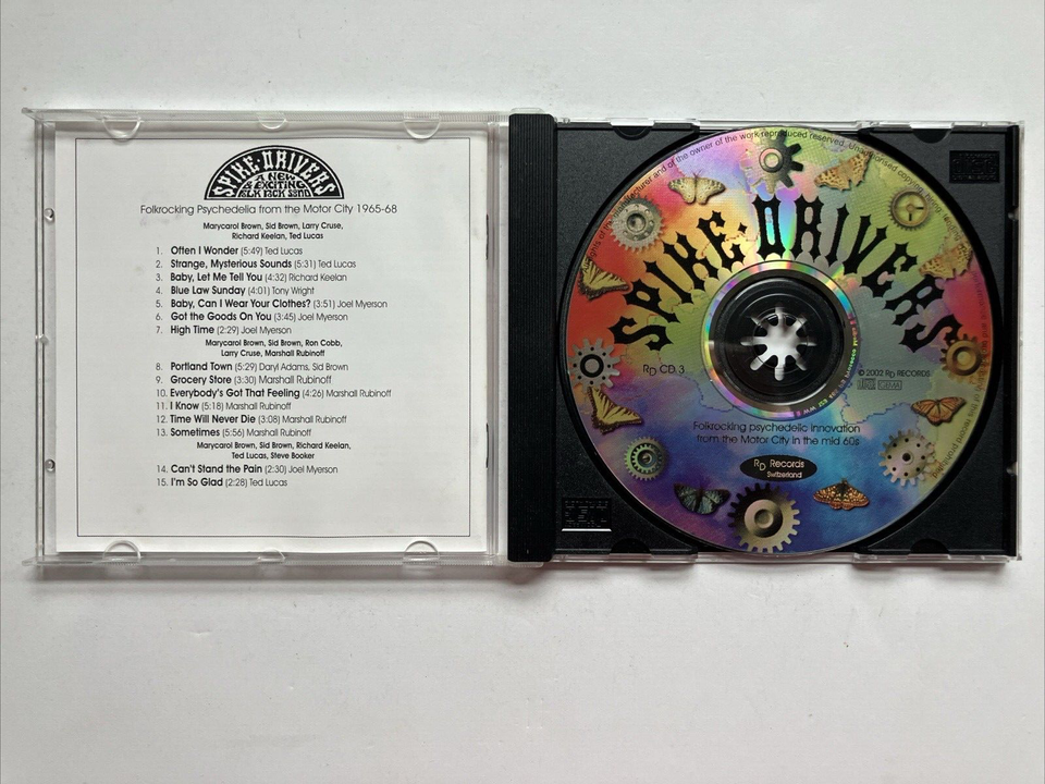 Spike Drivers CD - Folk Rocking Psychedelic Innovation from Motor City ...
