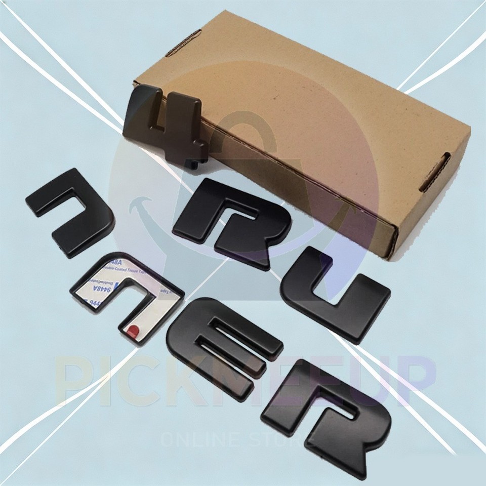 Overlay Kit Emblem For 2010-2024 4Runner Accessories Rear Liftgate Anti ...