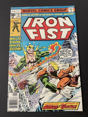 Iron Fist #14 1977 1st Sabretooth VF | eBay