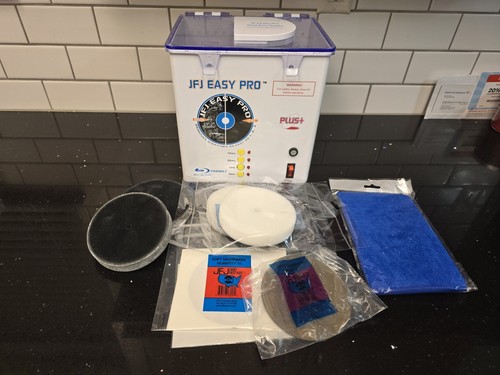 Used JFJ Easy Pro Disc Repair Machine With Some Supplies | eBay